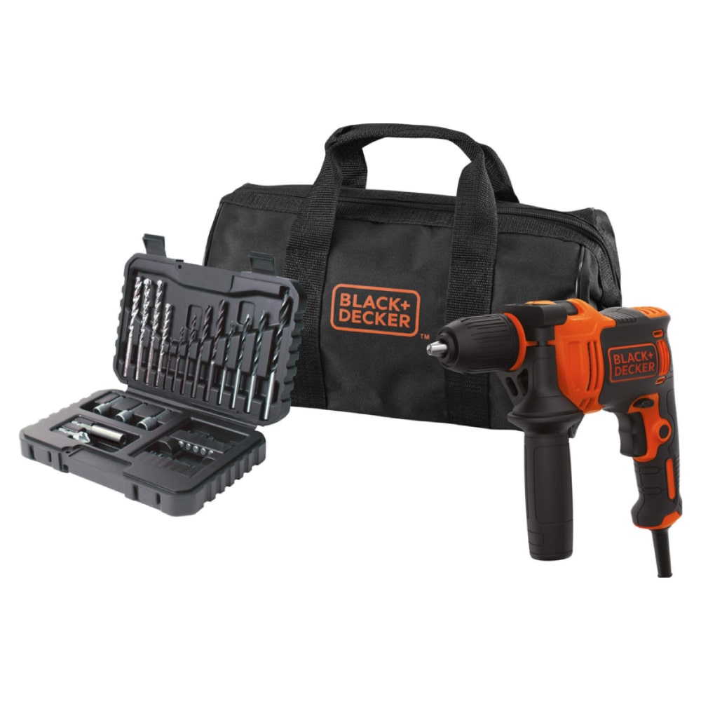 BLACK & DECKER BEH710SA32 Udarna bušilica + 32-delni set nastavaka