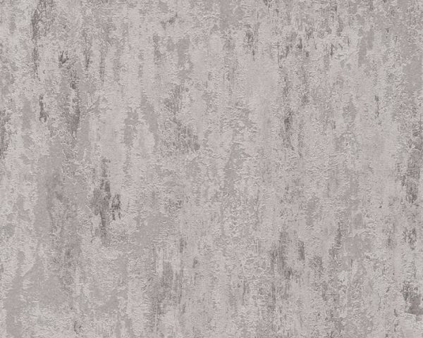 A.S. CRÉATION WALLPAPER «CONCRETE, GREY, SILVER» 326516