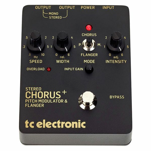 Tc Electronic SCF Gold Stereo Chorus Flanger Pedala