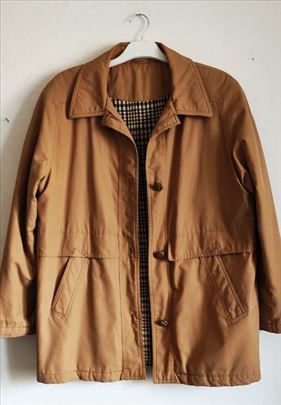 Vintage jakna sa toplom burberry postavom vel. L/X