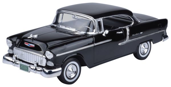 MET.AUTO 1:18 1955 CHEVY BEL AIR COUPE