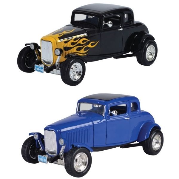 MET.AUTO 1:18 FORD FIVE - WINDOW COUPE