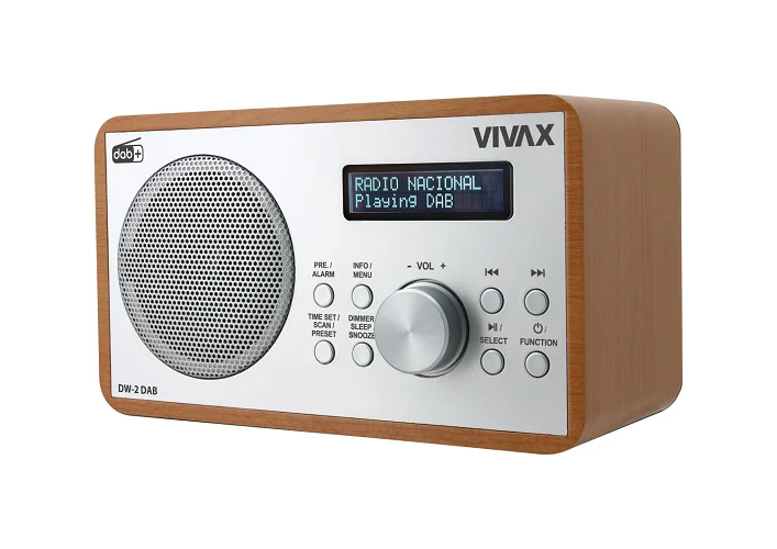 Radio uređaj Vivax DW-2 DAB braon
Radio uređaj Vivax DW-2 DAB braon