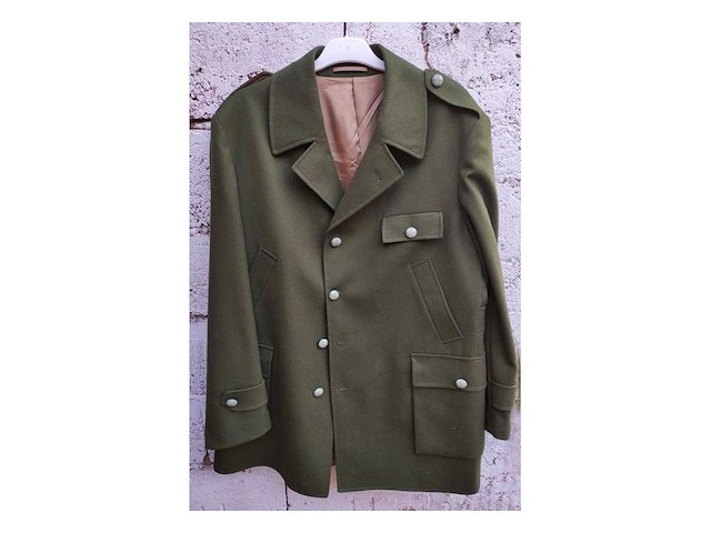 Unikatna jakna u kargo lovackom stilu vel. L/XL  Sirina
