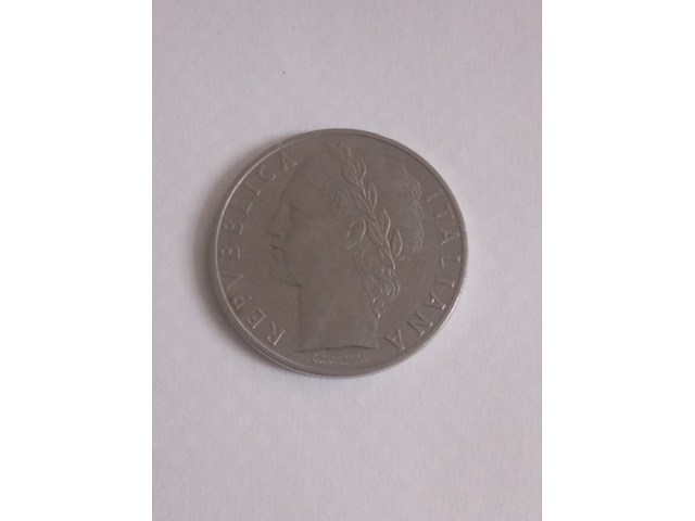 100 Lira 1965.g - Italija -