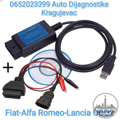 OBD2 za Fiat, Alfa Romeo, Lancia Dijagnostički alat