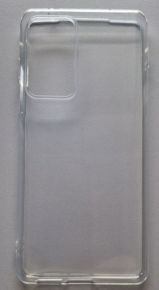 TPU silikonska maska Clear Solid za Motorola Moto Edge 20 Pro 2021 (6.7") crna