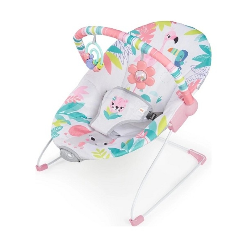 Kids II Bright Starts ležaljka za bebe od 0-9kg Flamingo Vibes