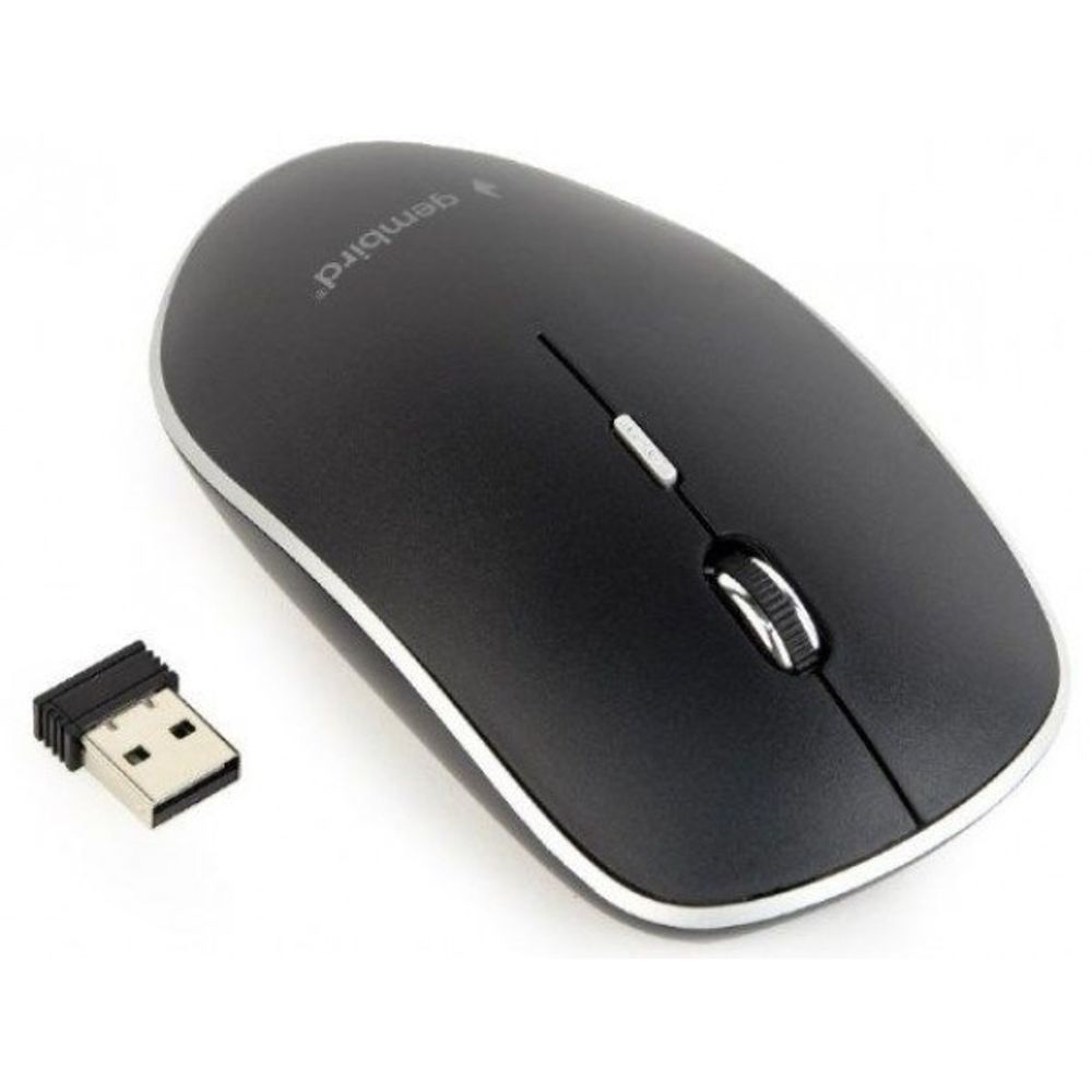 Bežični miš Gembird MUSW-4B-01 optički USB 800-1600dpi crni