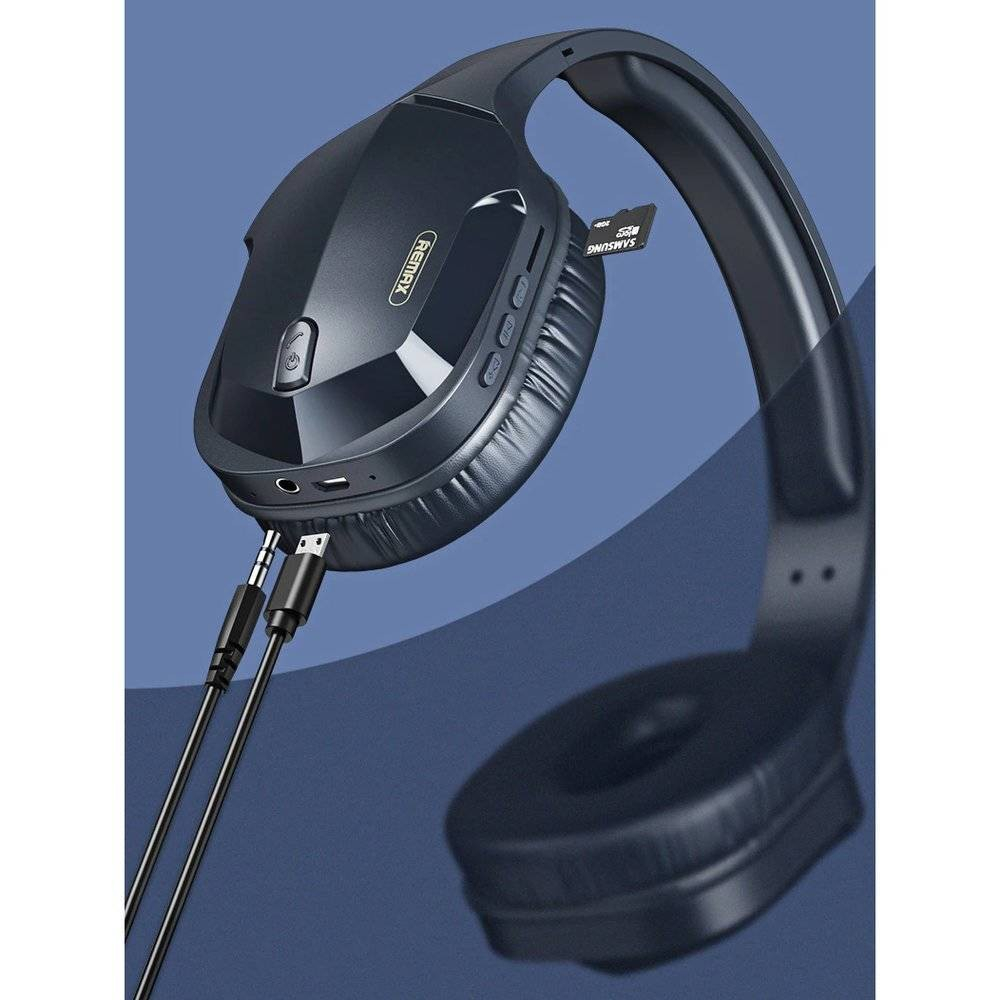Bluetooth slušalice Remax RB-750HB plave