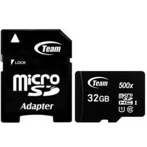 TeamGroup Micro SDHC 32GB UHS-I +SD Adapter