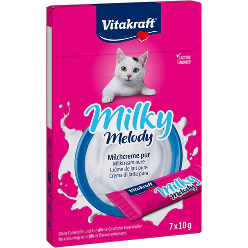 OUTLET VITAKRAFT Milky Melody, kremasta poslastica sa sirom, za mačke, 70g