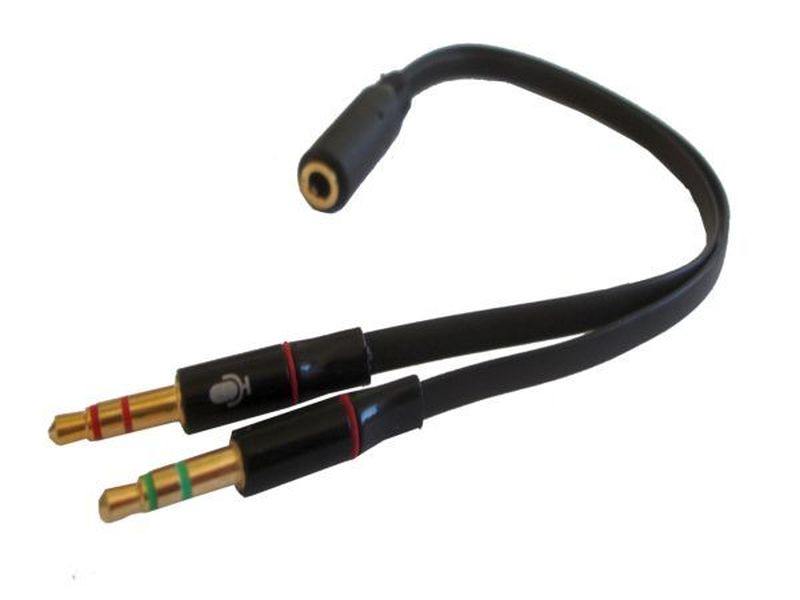 Cca-418a 3.5mm Headphone Mic Audio 2×3.5