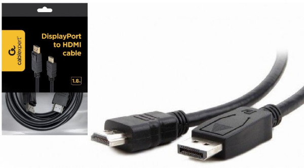 Kabl DP na HDMI digital CC-DP-HDMI-6 1.8m