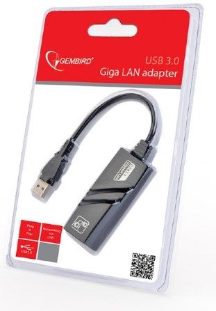 Mrežna kartica NIC-U3-02 Gembird USB 3.0 to Fast Ethernet LAN adapter 10/100/1000