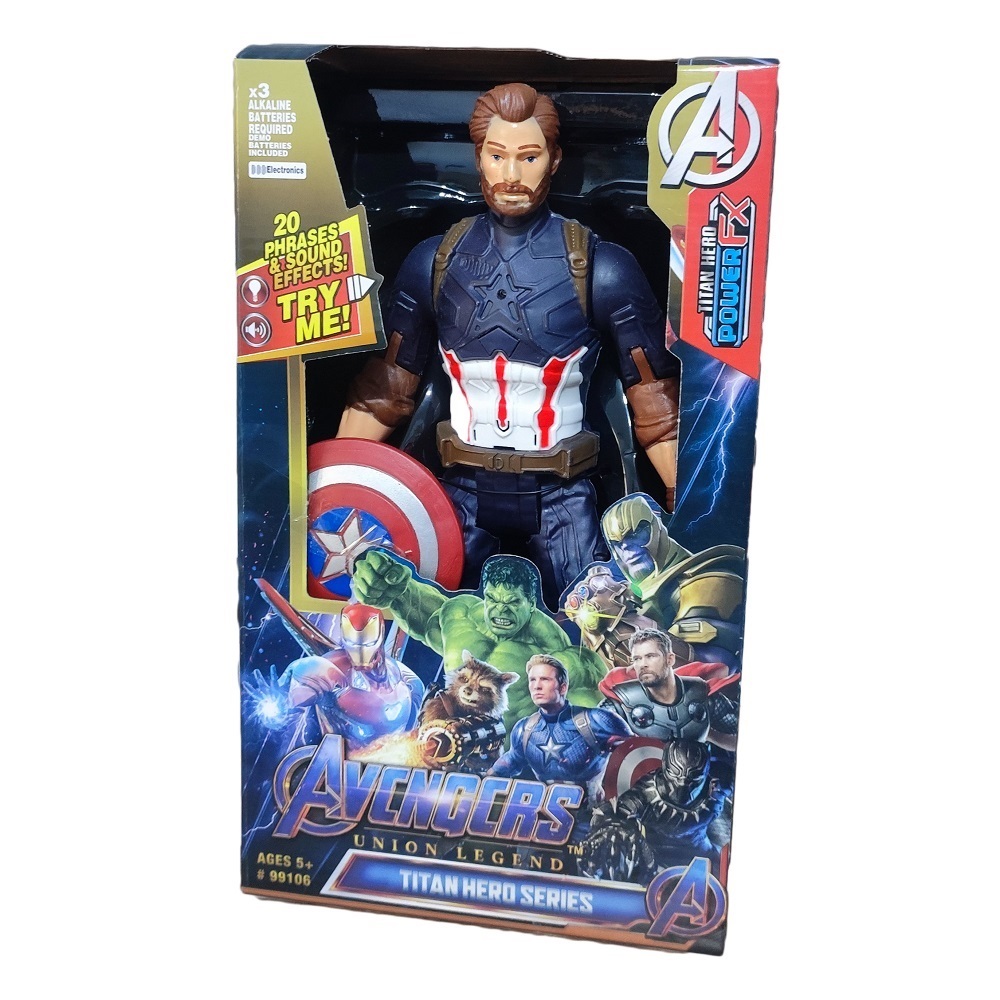 Kapetan Amerika akciona figura sa efektima -Avengers Captain America