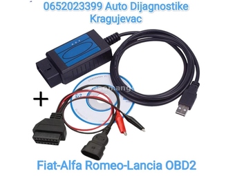 OBD2 za Fiat, Alfa Romeo, Lancia Dijagnostički alat