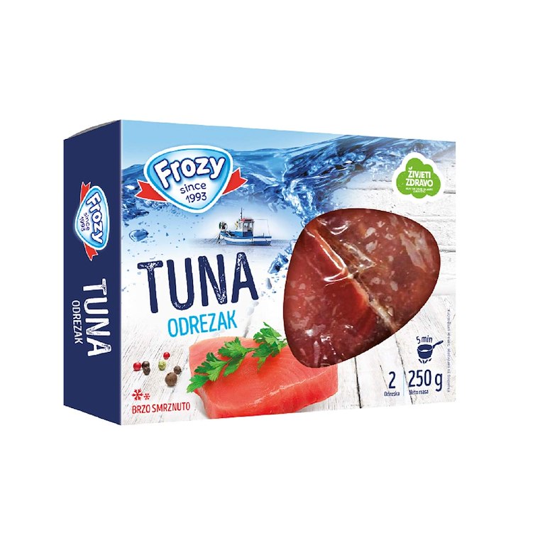 Frozy tuna steak 250g frozy