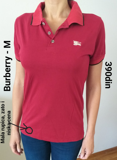 Burberry ženska crvena majica M/38