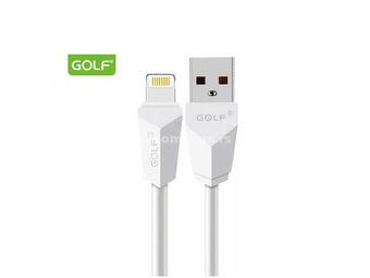 USB kabl na lighting usb 2m GOLF GC-27I beli