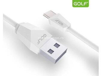 USB kabl na mikro usb 1.5m GOLF GC-27M beli
