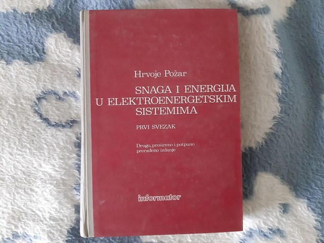 Snaga i energija u elektroenergetskim sistemima,1.sveza