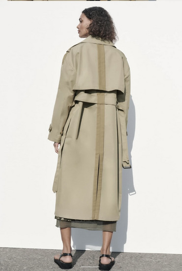 Trench coat Zara NOVO!