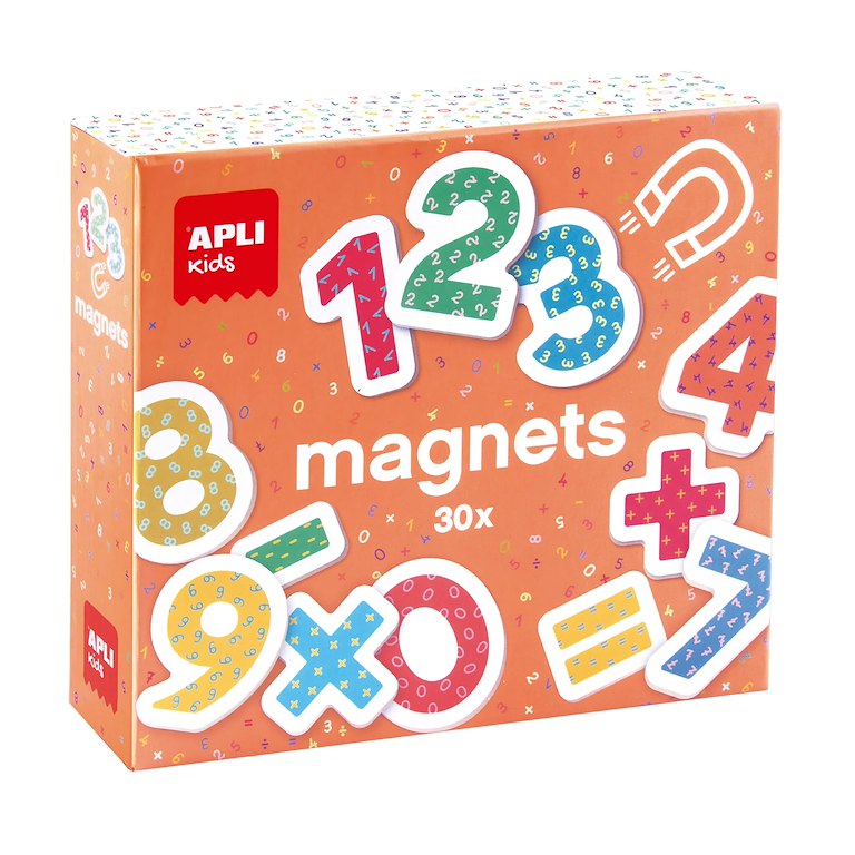 Magneti - drveni brojevi