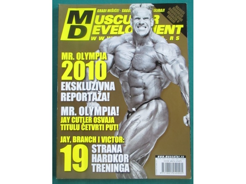 MD Muscular Development-Br. 2-God. 2010. Bodybilding