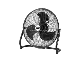 Prosto podni ventilator, 90W, 40cm, metalni, FF40M/BK