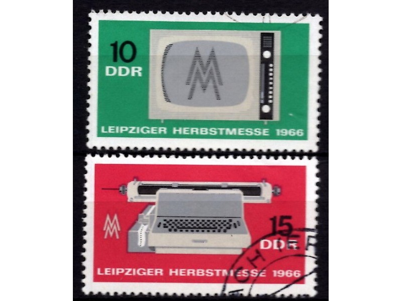 Nemačka DDR 1966. Komplet serija