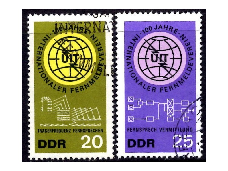 Nemačka DDR 1965. Komplet serija