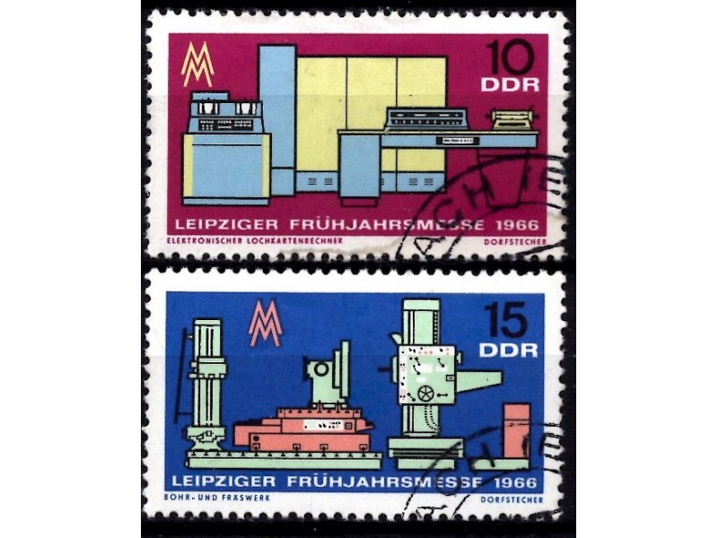 Nemačka DDR 1966. Komplet serija