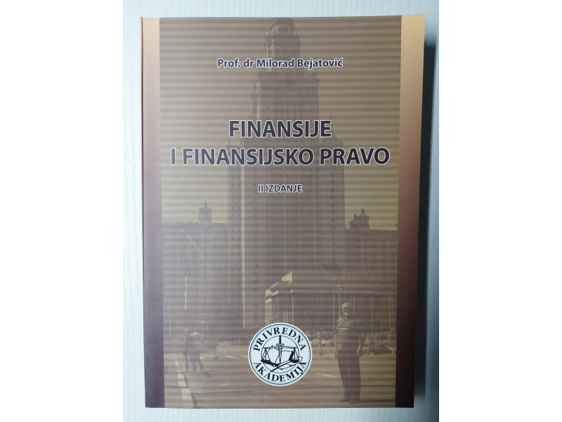 Finansije i finansijsko pravo