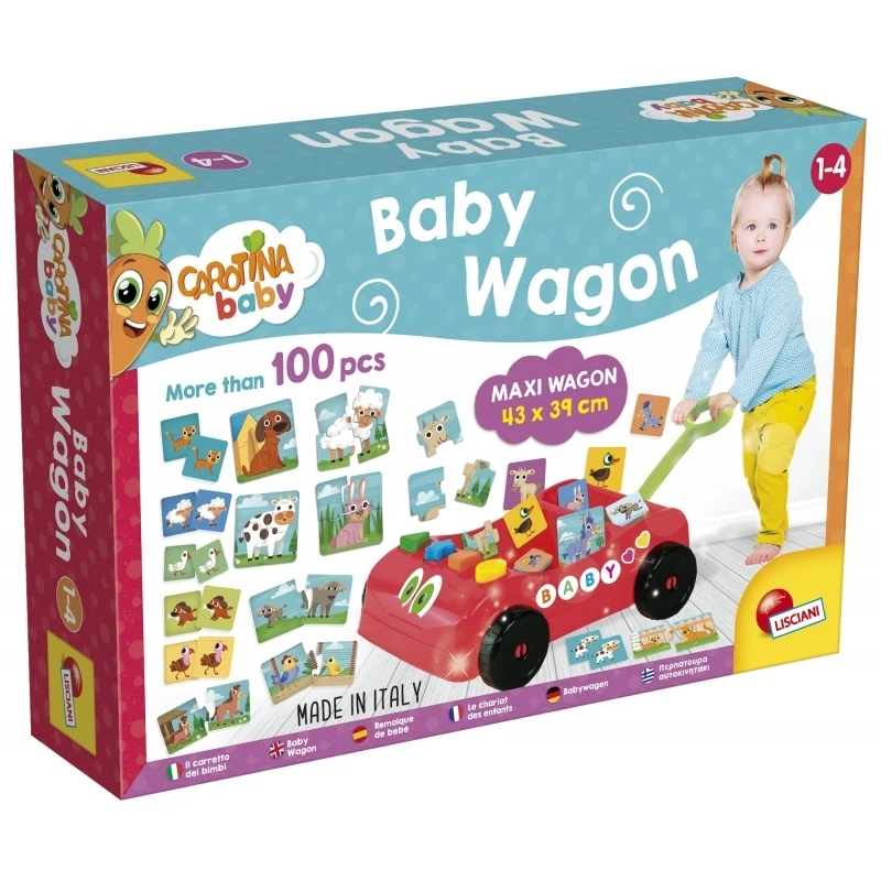 Carotina igračka edukativno vozilo Baby Wagon
