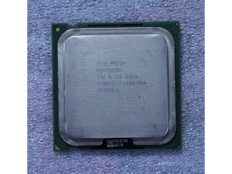 Intel® Pentium® 4 Processor 640 supporting HT Tech