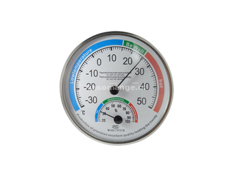 Analogni termometar i higrometar -30 - 50C