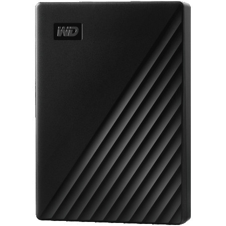 WD HDD external my passport (5TB, USB 3.2) black ( WDBPKJ0050BBK-WESN )