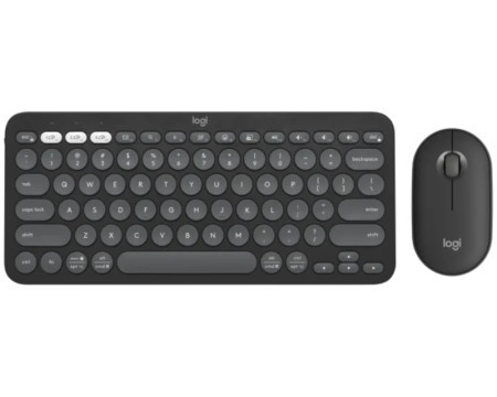 Logitech Pebble2 Wireless Combo US tastatura + miš crna