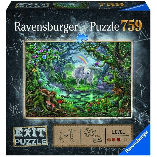 Ravensburger puzzle - Jednorog na reci - 759 delova