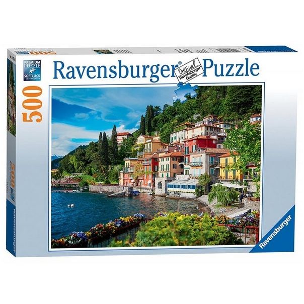 Ravensburger puzzle - Jezero como - 500 delova