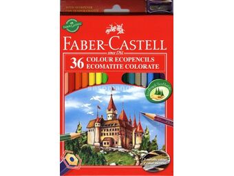 Drvene bojice Castell set - 36 boja (Faber Castel - Drvene)