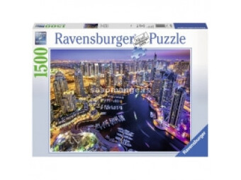 Ravensburger puzzle (slagalice)- Dubai noću RA16355