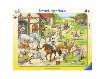 Ravensburger puzzle - Dan na ranču - 9 delova
