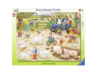 Ravensburger puzzle - Na velikoj farmi - 30-48 delova