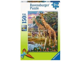 Ravensburger puzzle - Žirafe u Africi - 150 delova