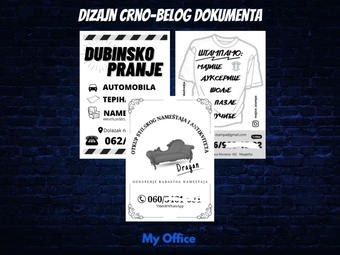 Grafički dizajn i digitalna štampa(vizit kartice,flajeri,memorandumi,meniji...)