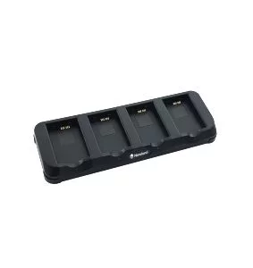 Newland 4-slot battery charger for MT65 series, incl. multiplug adapter (UK/EU), NLS-CD6550-4C