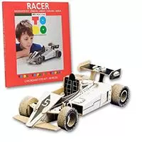 TO DO Cardboard Toy Eco Kit Racer - 3D Puzzle Maketa FORMULA 98 delova