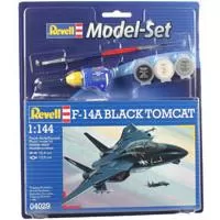 Revell maketa aviona sa priborom Model Set F-14A Black Tomcat RV64029/5006